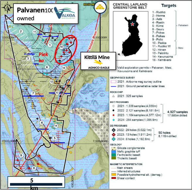 Palvanen - Valkea Resources