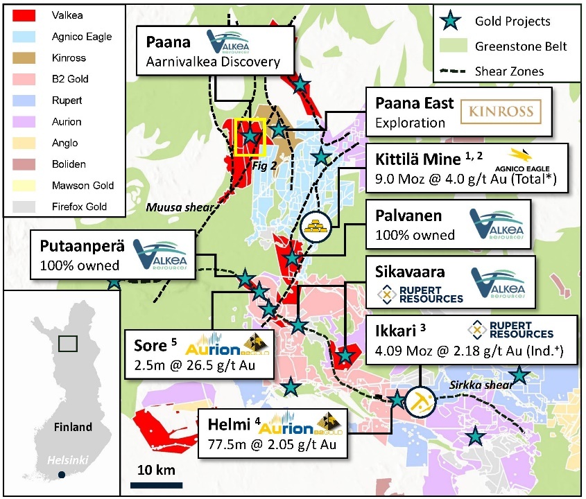 Projects - Valkea Resources